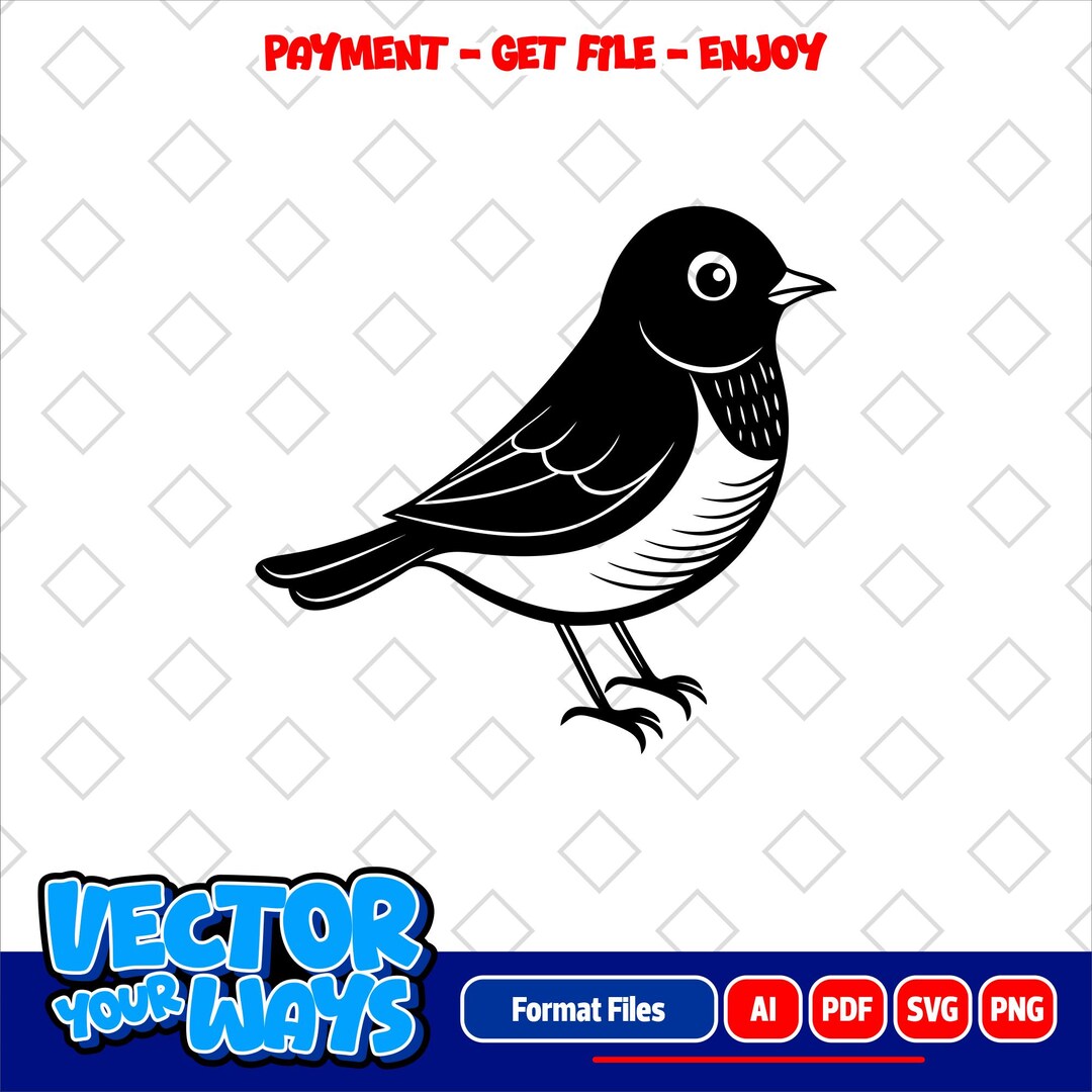 Bluebird SVG | PNG Cut Files for Cricut, Silhouette, Digital Download ...