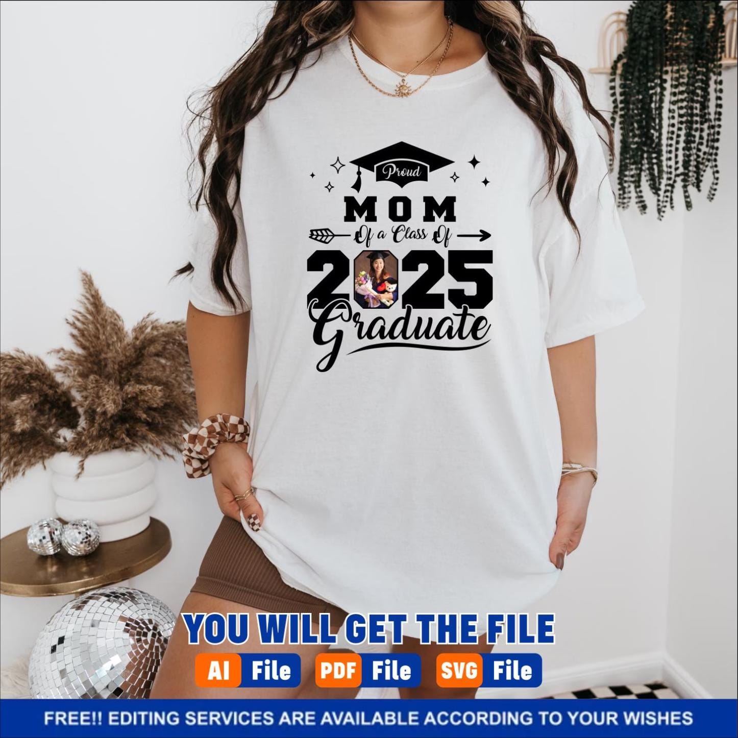 Graduate Svg, Proud Graduate 2025 SVG Bundle, Graduation Svg PNG, Proud ...