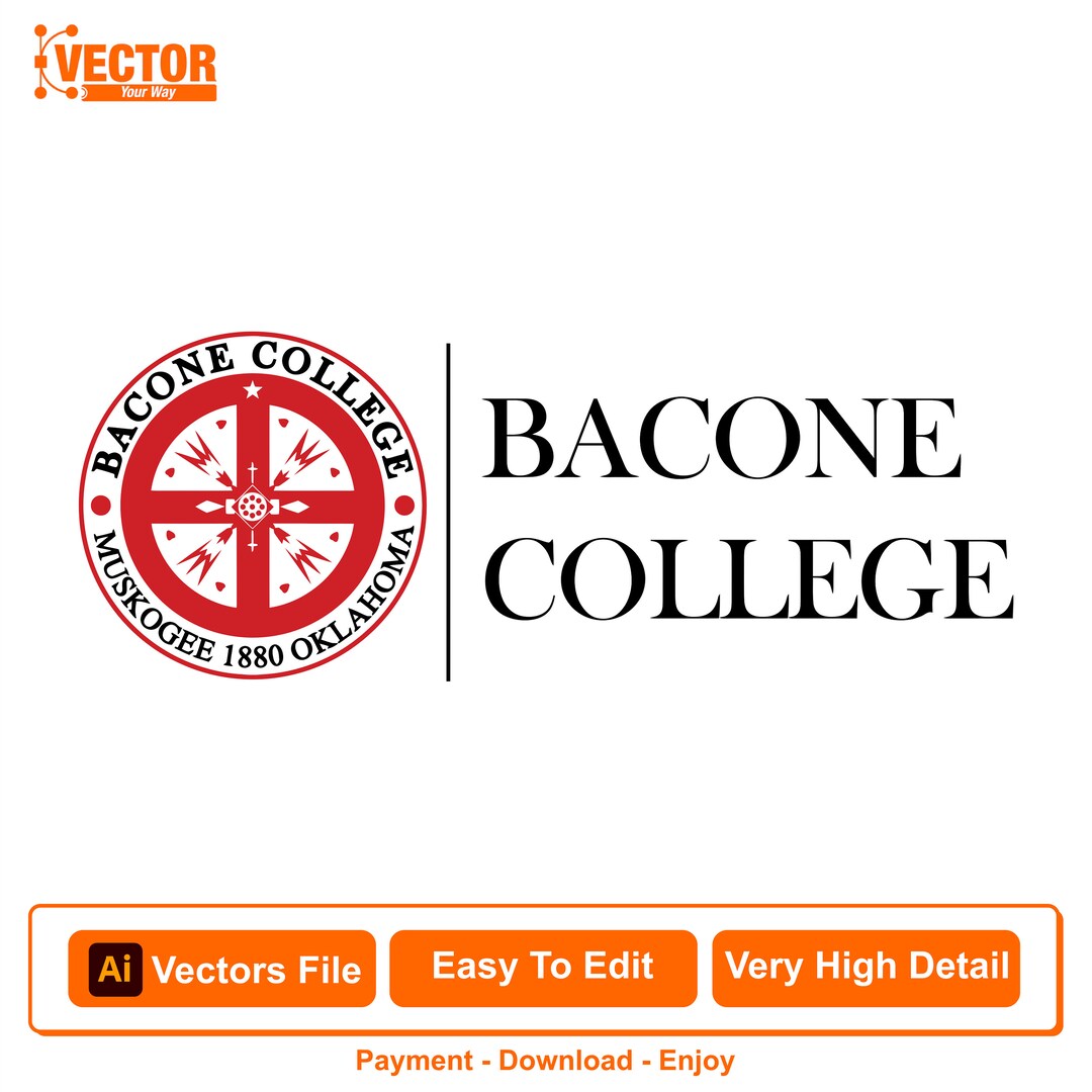 Bacone College, Bacone College Logo Vector, University Logo, Us ...