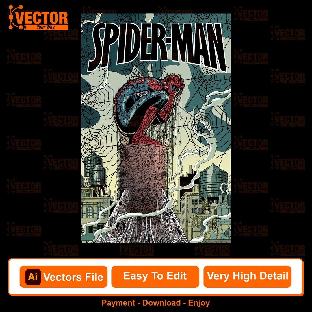 The Amazing Spiderman Vector, Spiderman Marvel Comic, Spiderman Marvel ...