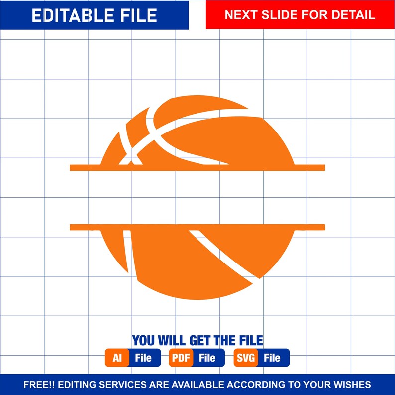 Basketball Frame SVG Files | Basketball Monogram Cut Files | Basketball ...