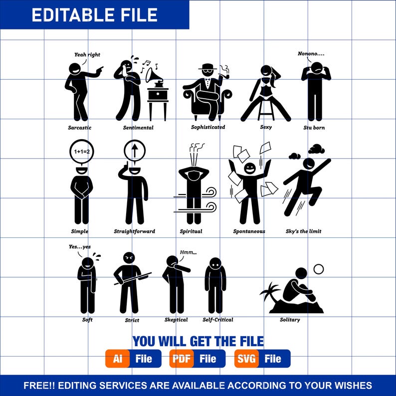 Alphabet S Neutral Personality Personalities Attitude Behavior ...