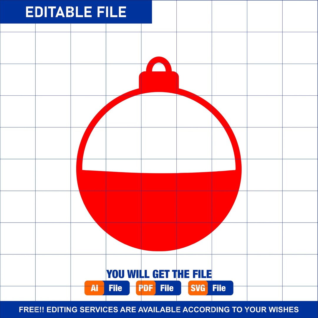 Fishing Bobber SVG Files | Fishing Float Cut Files | Fishing Bobber ...