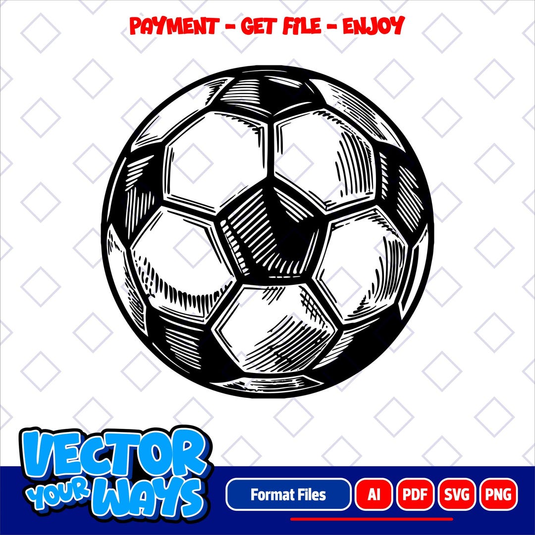 Soccer Ball SVG Files | Football Cut Files | Soccer Ball Vector Files ...