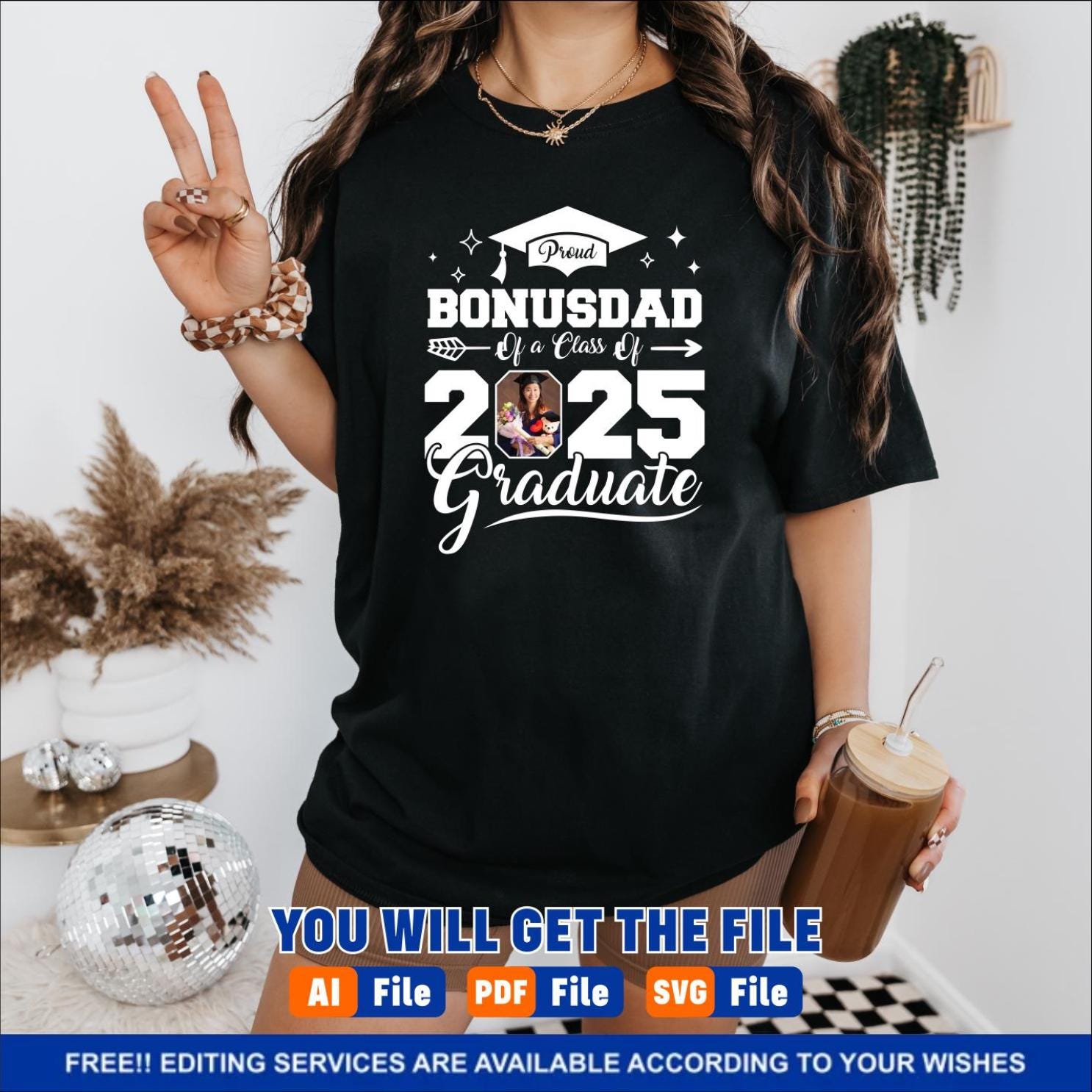 Graduate Svg, Proud Graduate 2025 SVG Bundle, Graduation Svg PNG, Proud ...