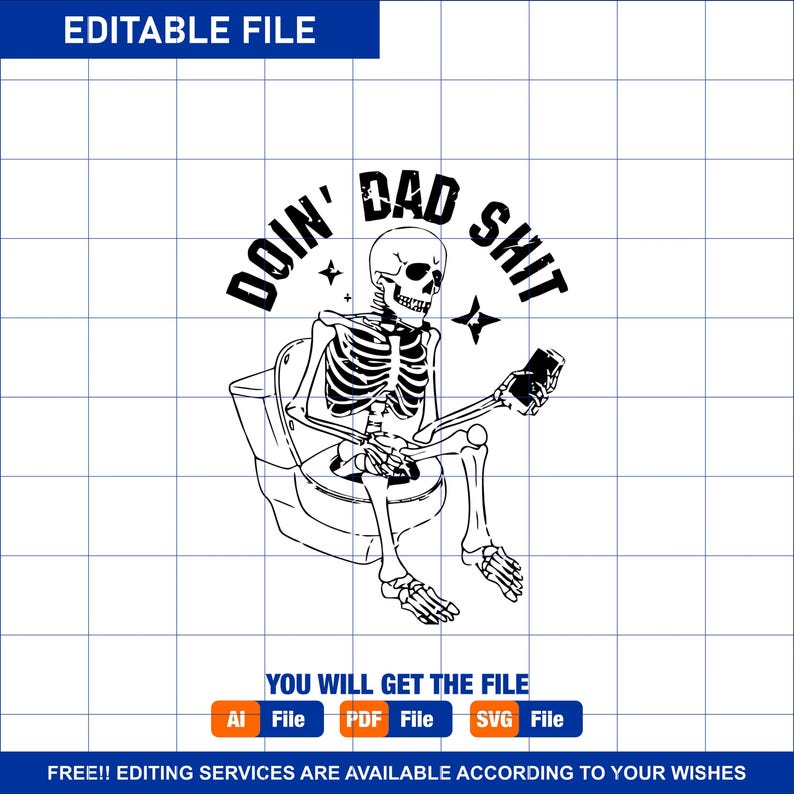 Doing Dad Shit Svg, EPS, PNG, Trendy Father's Day T-shirt, Sublimation ...