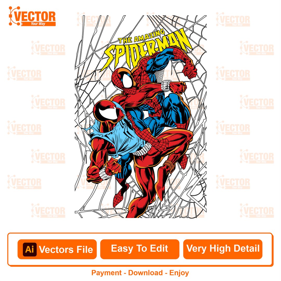 Maximum Clonage Spiderman Vectors, Spiderman Vectors, Marvel Comic, Spiderman Comics, Marvel ...