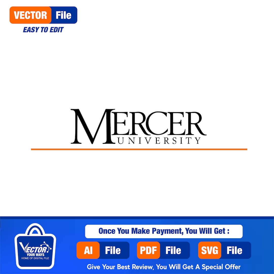 Mercer University, Mercer University Logo Vector, University Logo, Us ...
