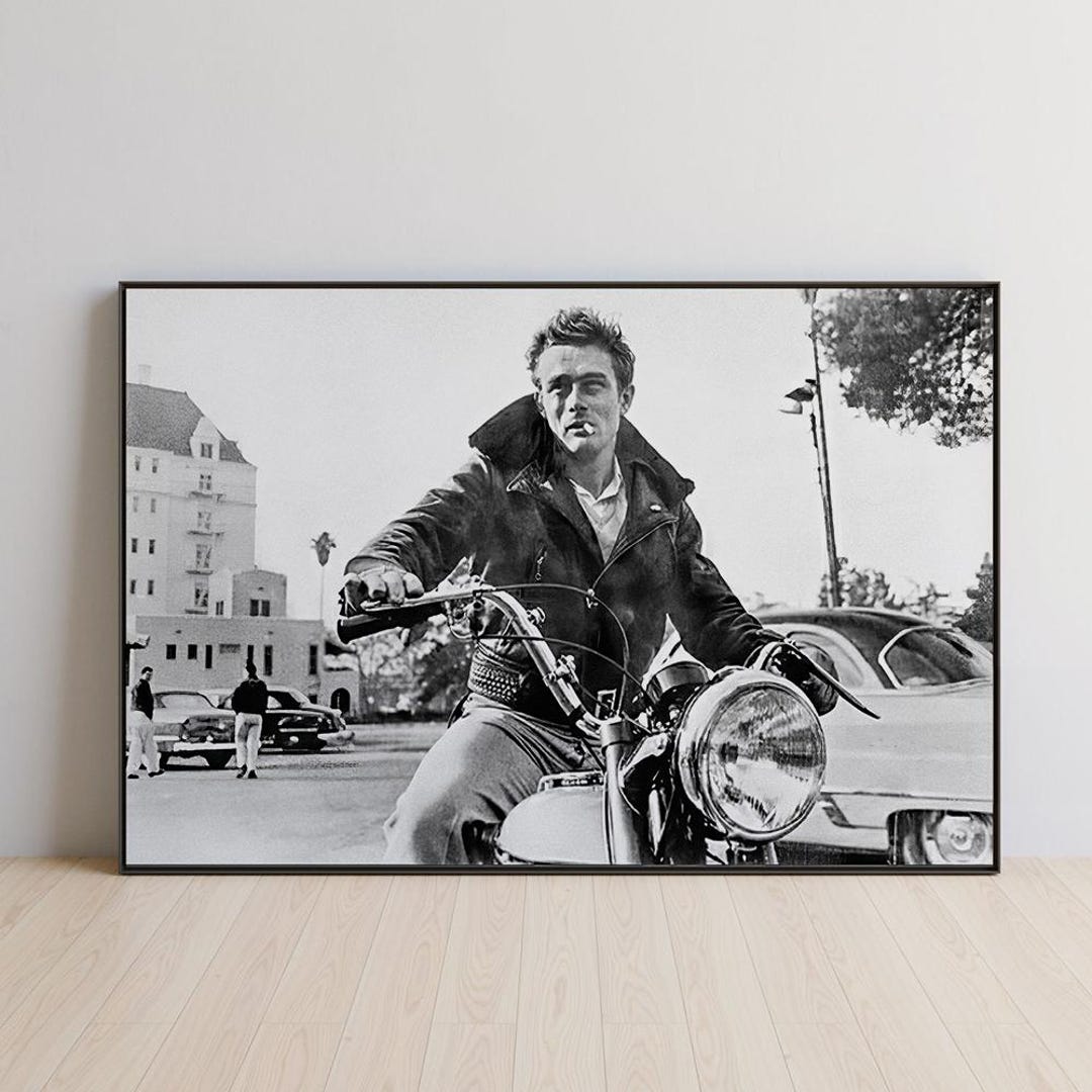 James Dean Posters Poster Prints 320gsm Canvas Home Decor Wall Art Gift - Etsy
