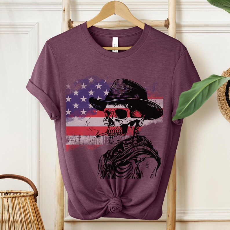 Halloween Patriotic American Shirt, Stars and Stripes American Flag ...