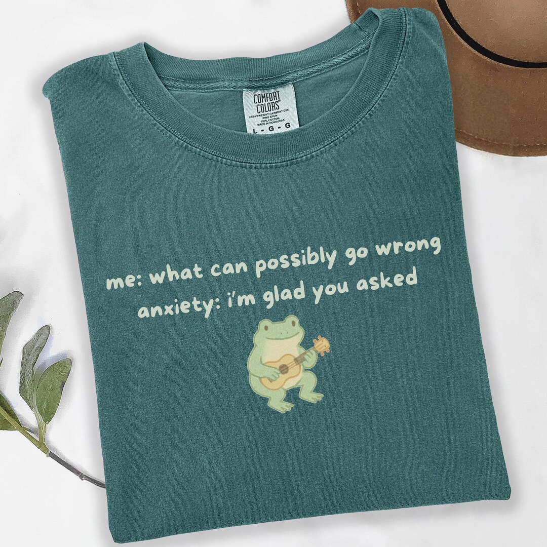 Comfort Colors Funny Frog Meme Shirt, Funny Humor Shirt, Funny Mom ...