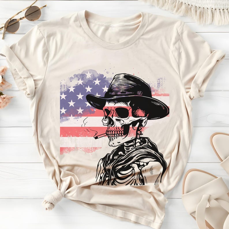 Halloween Patriotic American Shirt, Stars and Stripes American Flag ...