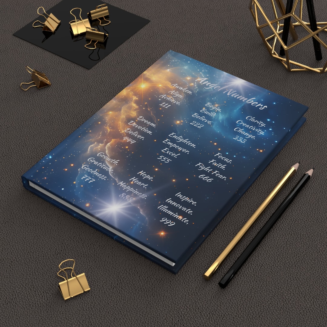 Angel Numbers Journal, Manifest Journal, Manifestation Journal ...