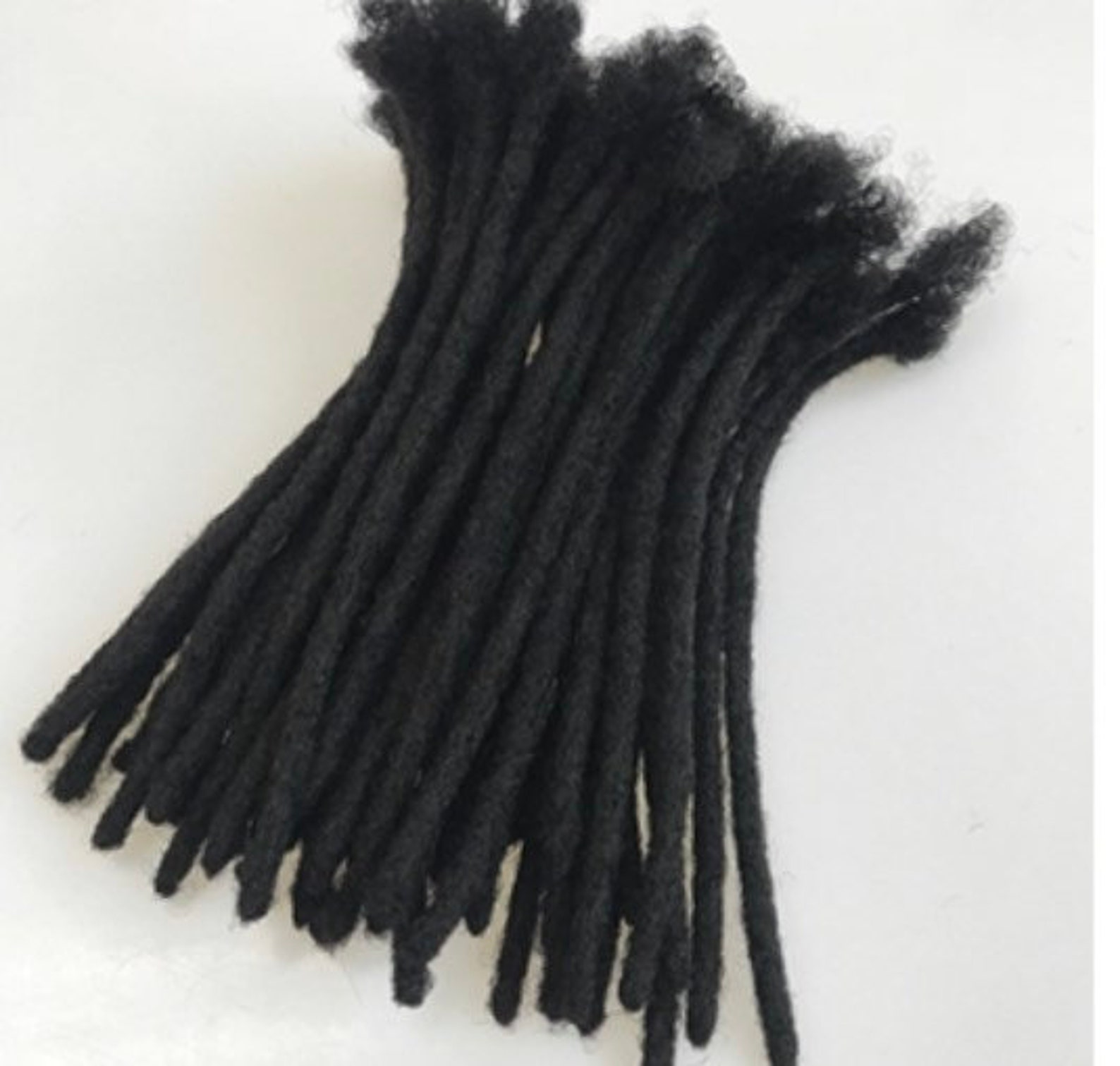 Natural Dreadlocks Extensions Human Hair for Temporary or - Etsy