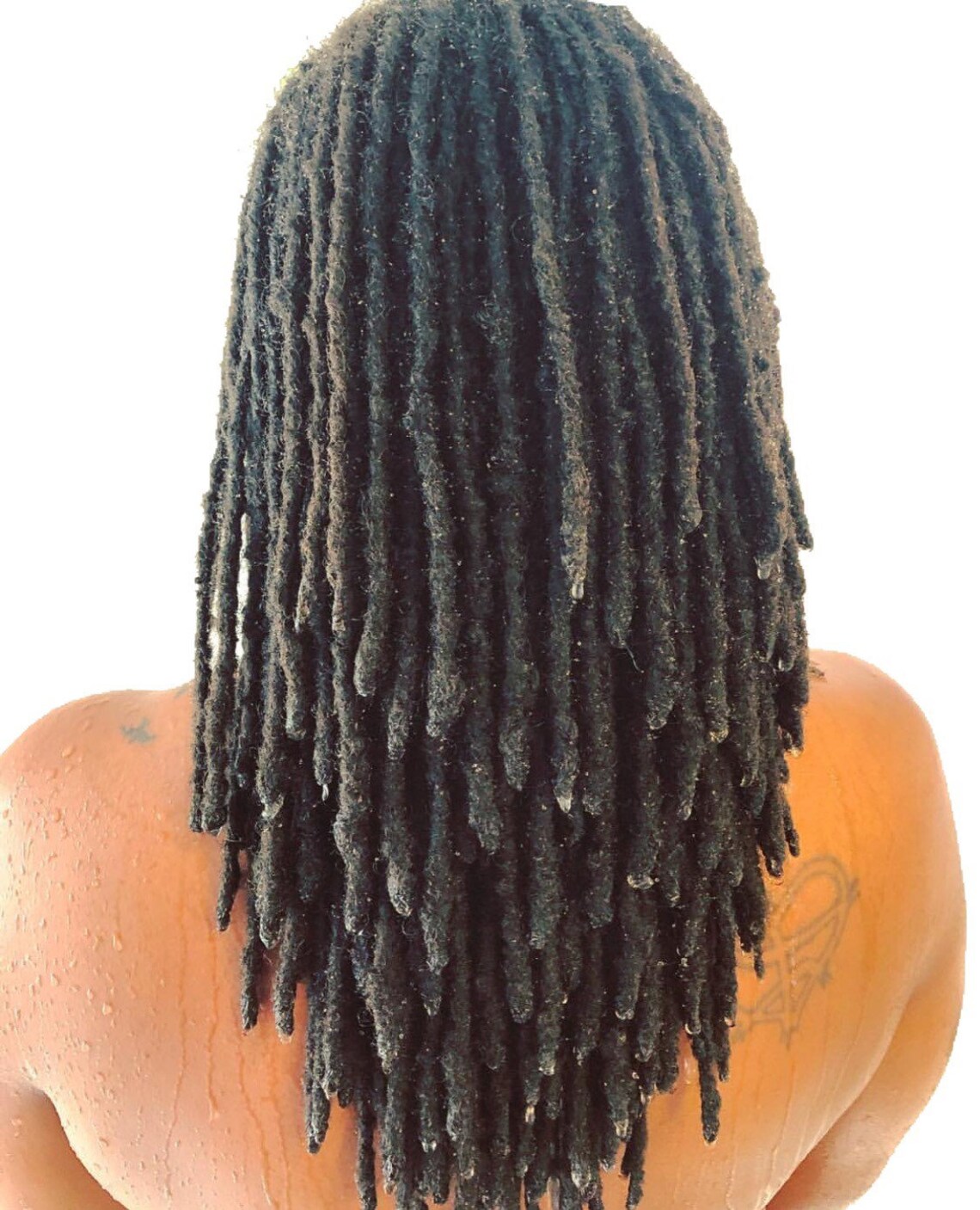 Natural Dreadlocks Extensions Human Hair for Temporary or - Etsy