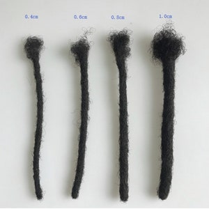 One Single Dreadlock up to 18" - Etsy