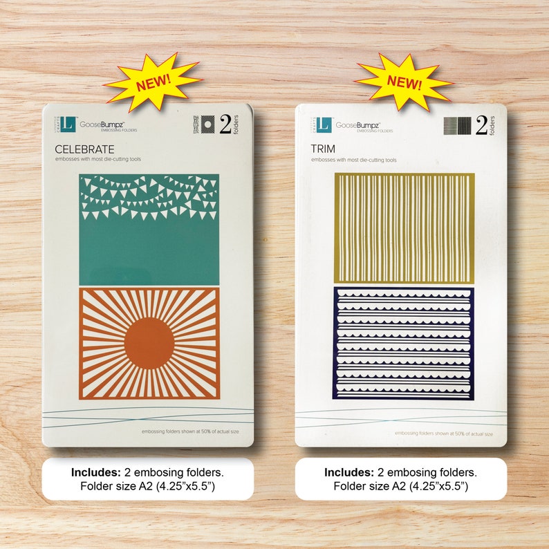 001: New Goosebumpz Embossing Folders, A2 (4.25"x5.5") - Etsy