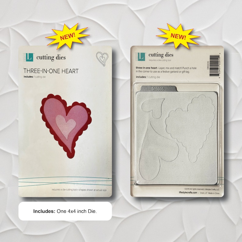 007: New Lifestyle Crafts, Quickutz Die Cutting Dies, Valentine Dies - Etsy