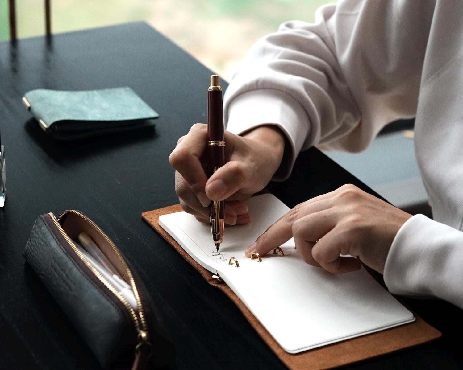 Ring Binder Planner | Italian Leather | Alaska | Mbox | M5 Square ...
