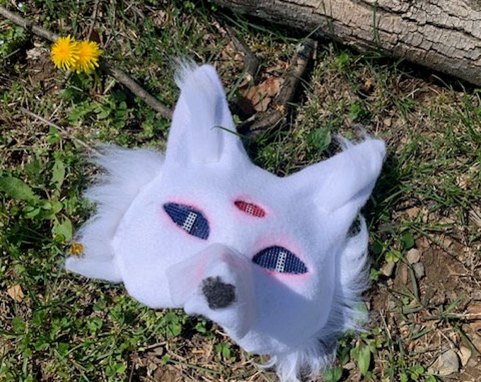 Arctic Fox Mask - Etsy