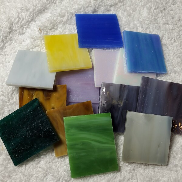 Stained Glass Mosaic Tiles - Etsy