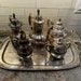Collection of Vintage Silverplate Tea and Platter Sets (pricing ...