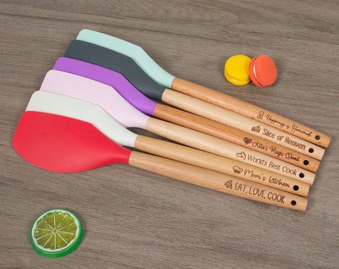 Short Handle Spatula Robinson Knife Co, Round Plastic Pancake Turner ...