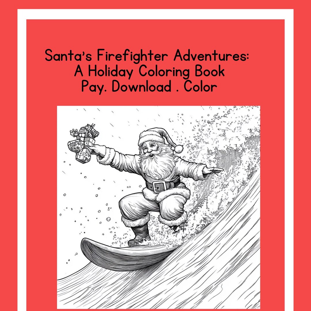 Coloring Book With Christmas Templates for Families, Including Images ...