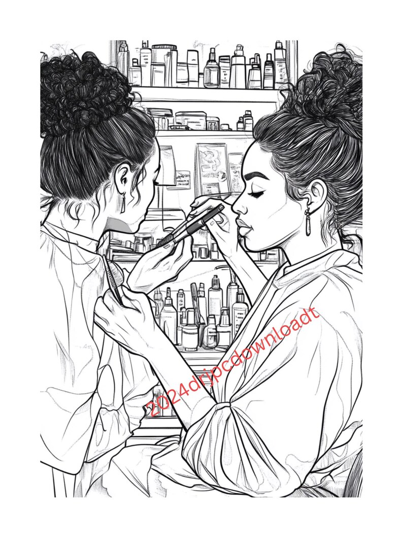 Instant Download Instant Printable Instant Coloring Book Color Your ...