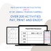 Digital Downloads/ 95 Math Pages /homeschool Worksheet/ Bundle ...