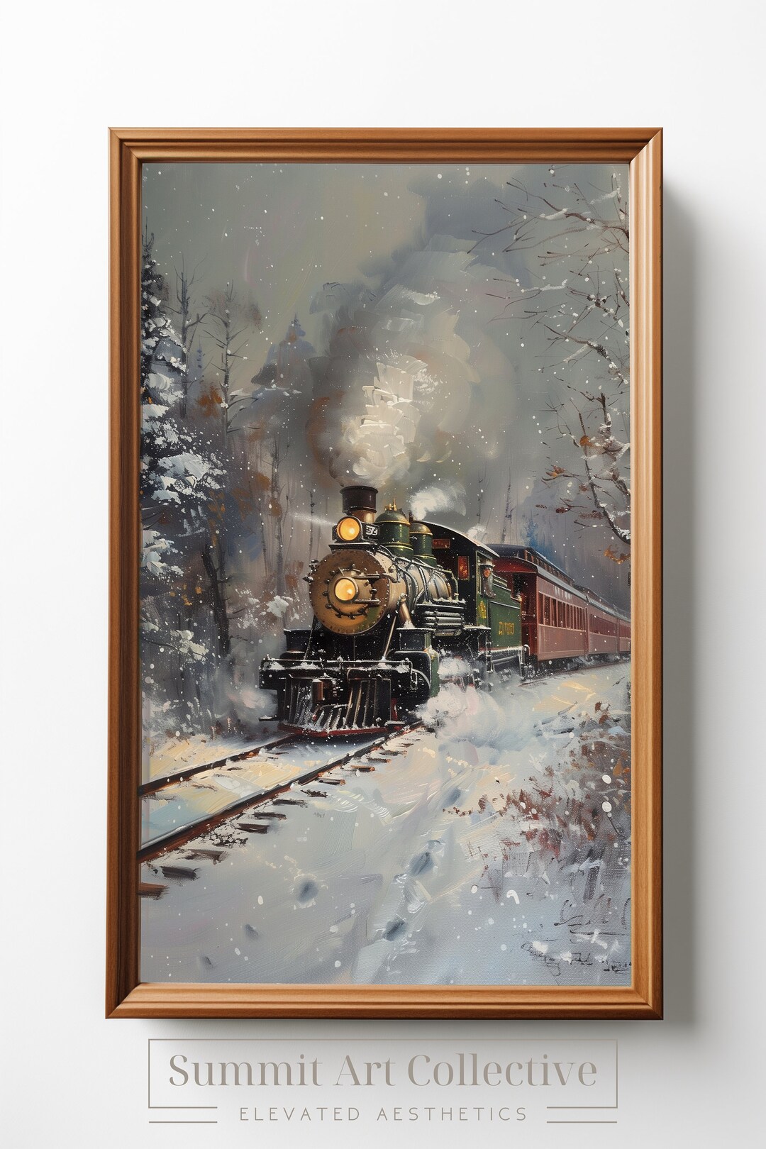 PRINTABLE Polar Express, Winter Train, Christmas Print - Etsy