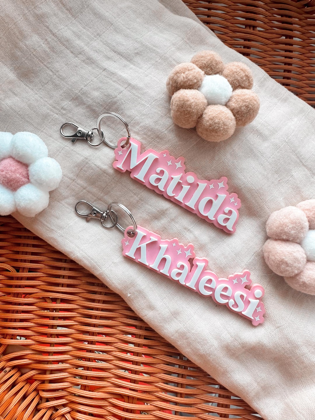 3D Personalised Bubble Name Tags, for School Bags, Lunch Boxes and ...