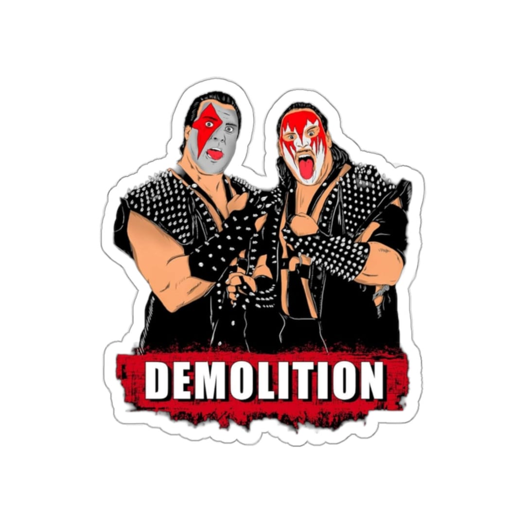 Introducing the WWF Demolition Sticker, a Tribute to One of the Most ...