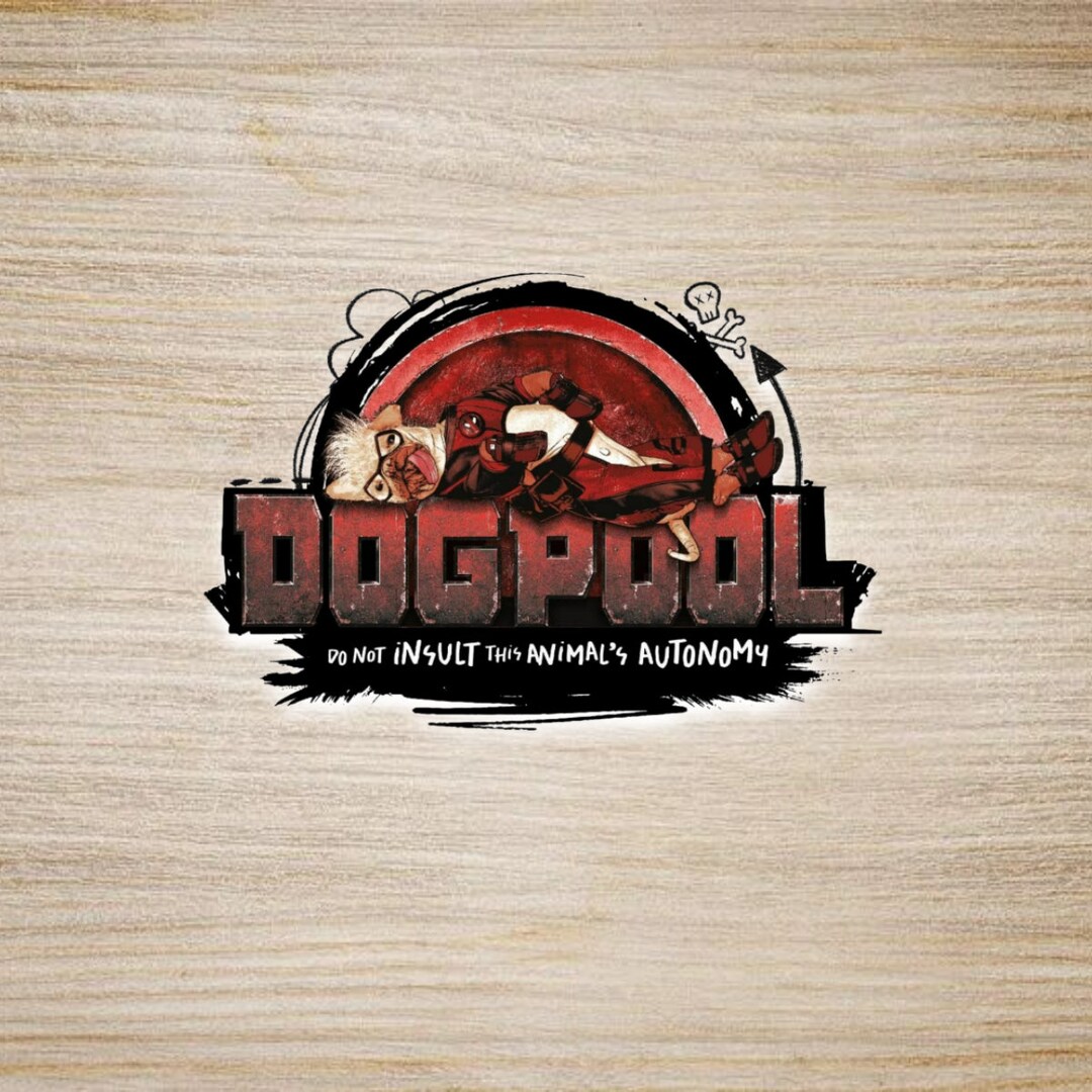 Introducing the dogpool Autonomy Sticker, a Humorous and Bold Statement ...