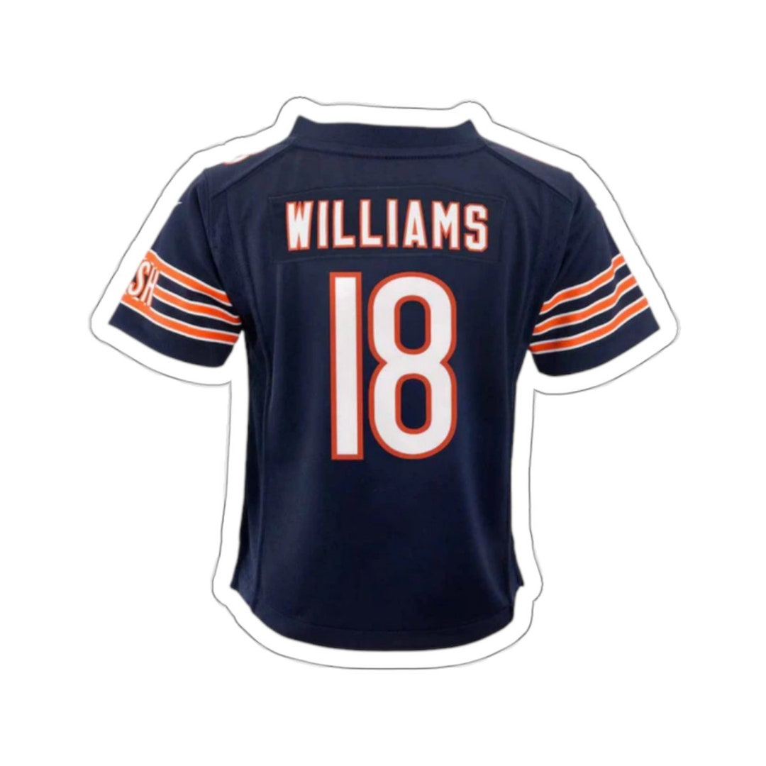 Introducing the Chicago Bears Caleb Williams Jersey Sticker, the ...