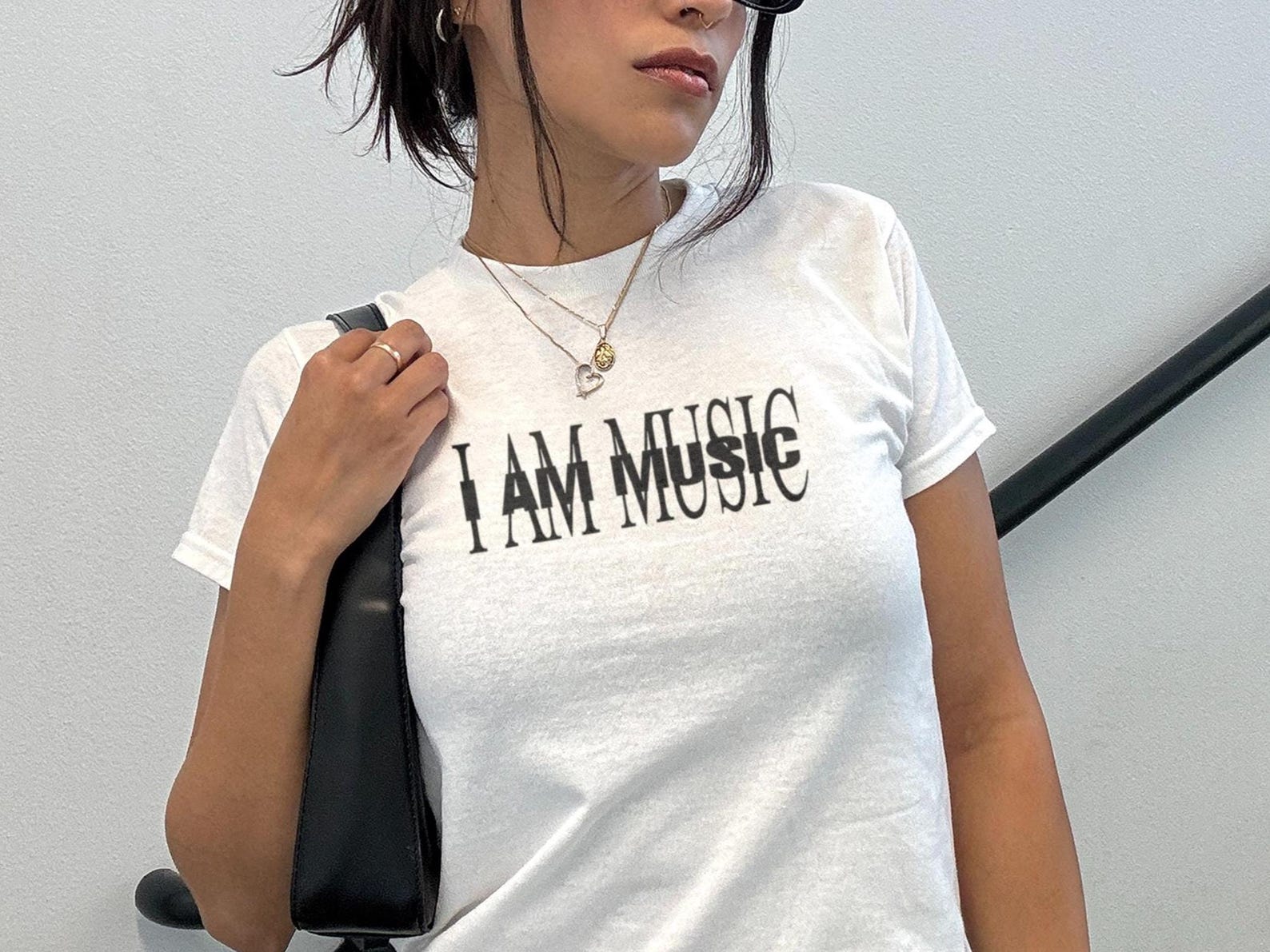 I Am Music Carti 2025 Baby Tee Croptop - Playboi Carti YVL Opium ...
