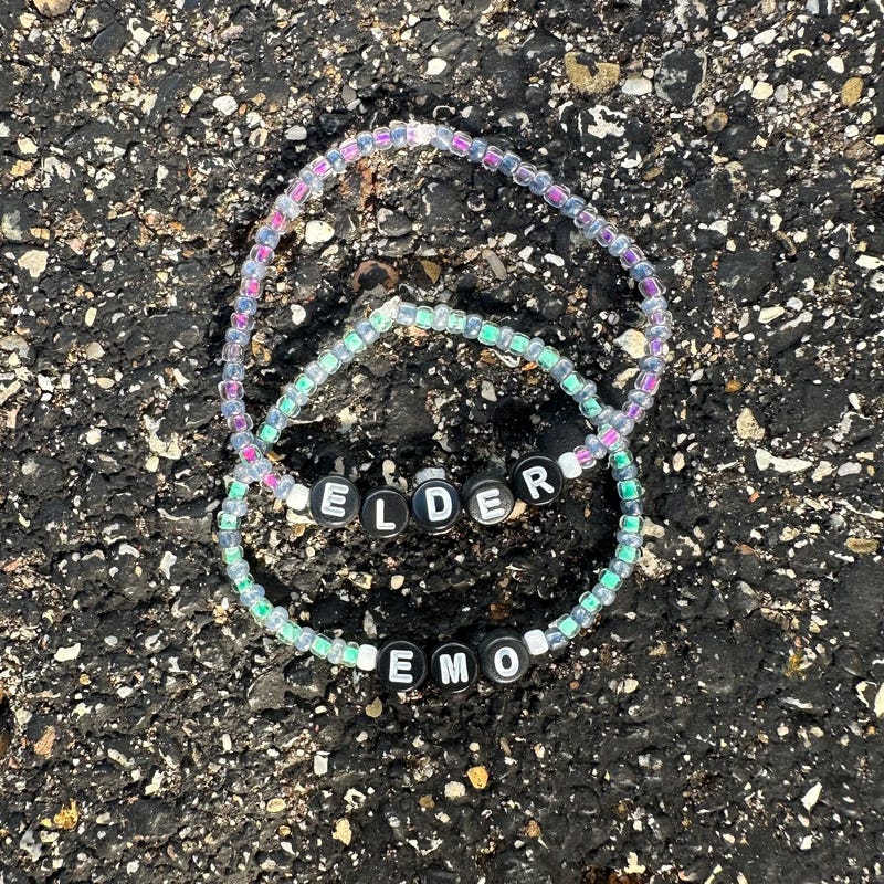 Emo Bracelet - Etsy
