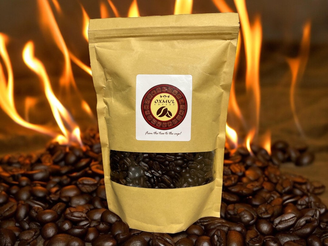 Belizean Coffee, Dark Roast, Organic Coffee, Mayan Coffee, Fire Roasted, Single Origin, Fresh ...