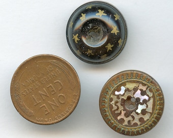 curated vintage buttons supplies for the by VintageNecessities