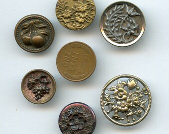 Victorian Buttons | Etsy