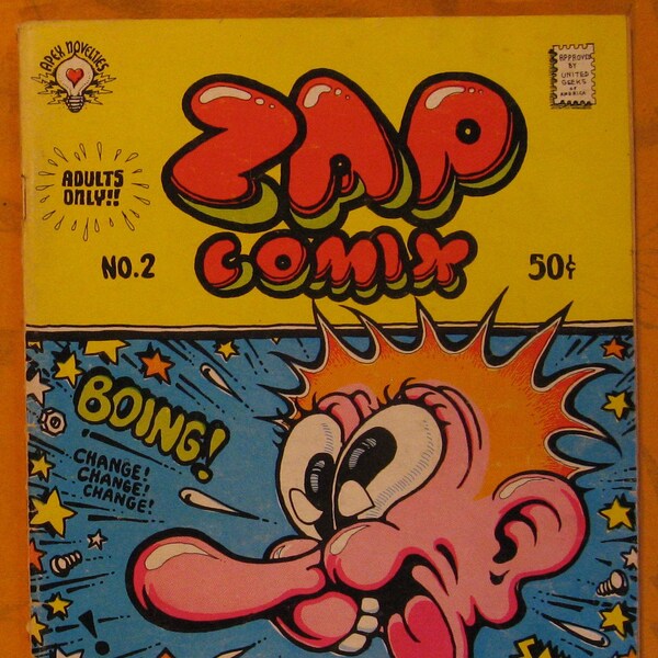Zap Comix - Etsy