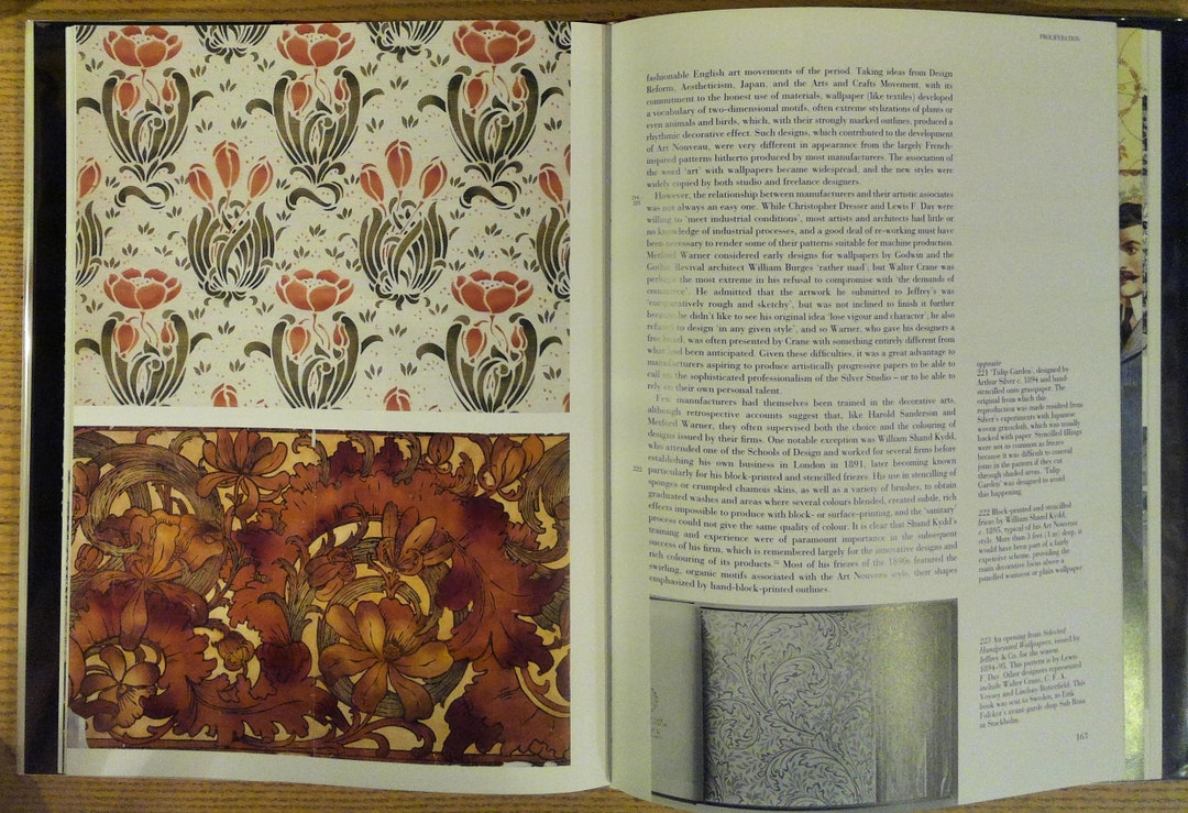 The Papered Wall: History Pattern Technique Edited by Lesley - Etsy