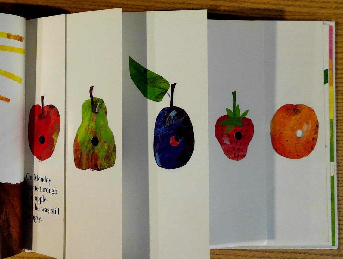 The Very Hungry Caterpillar by Eric Carle - Etsy