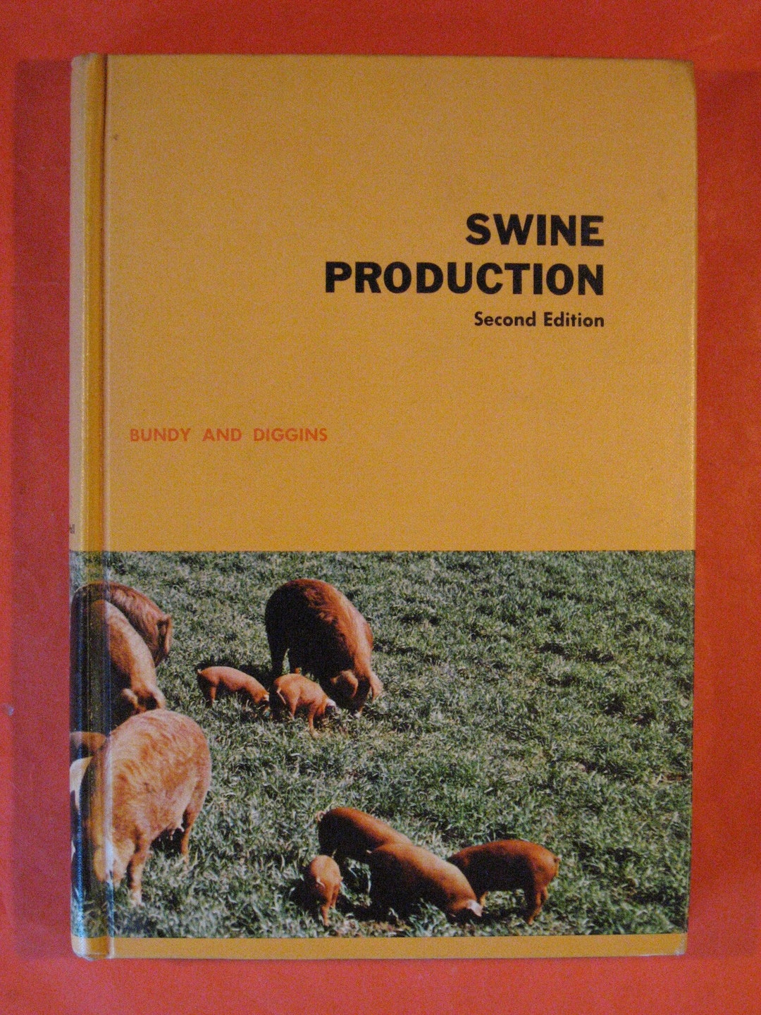 Swine Production by Clarence Bundy and Ronald Diggins - Etsy