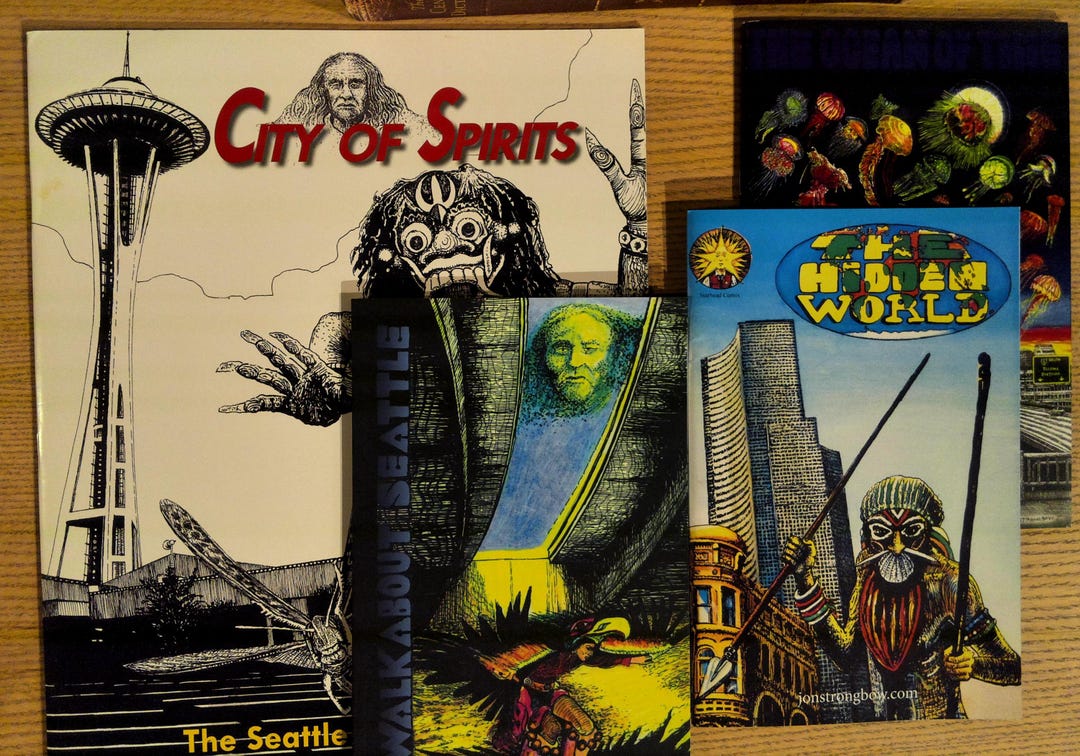 Strongbow Collection: Four Books by Jon Strongbow · Seattle Artist ...