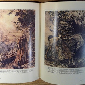 Rackham's Color Illustrations for Wagner's ring by Arthur Rackham - Etsy
