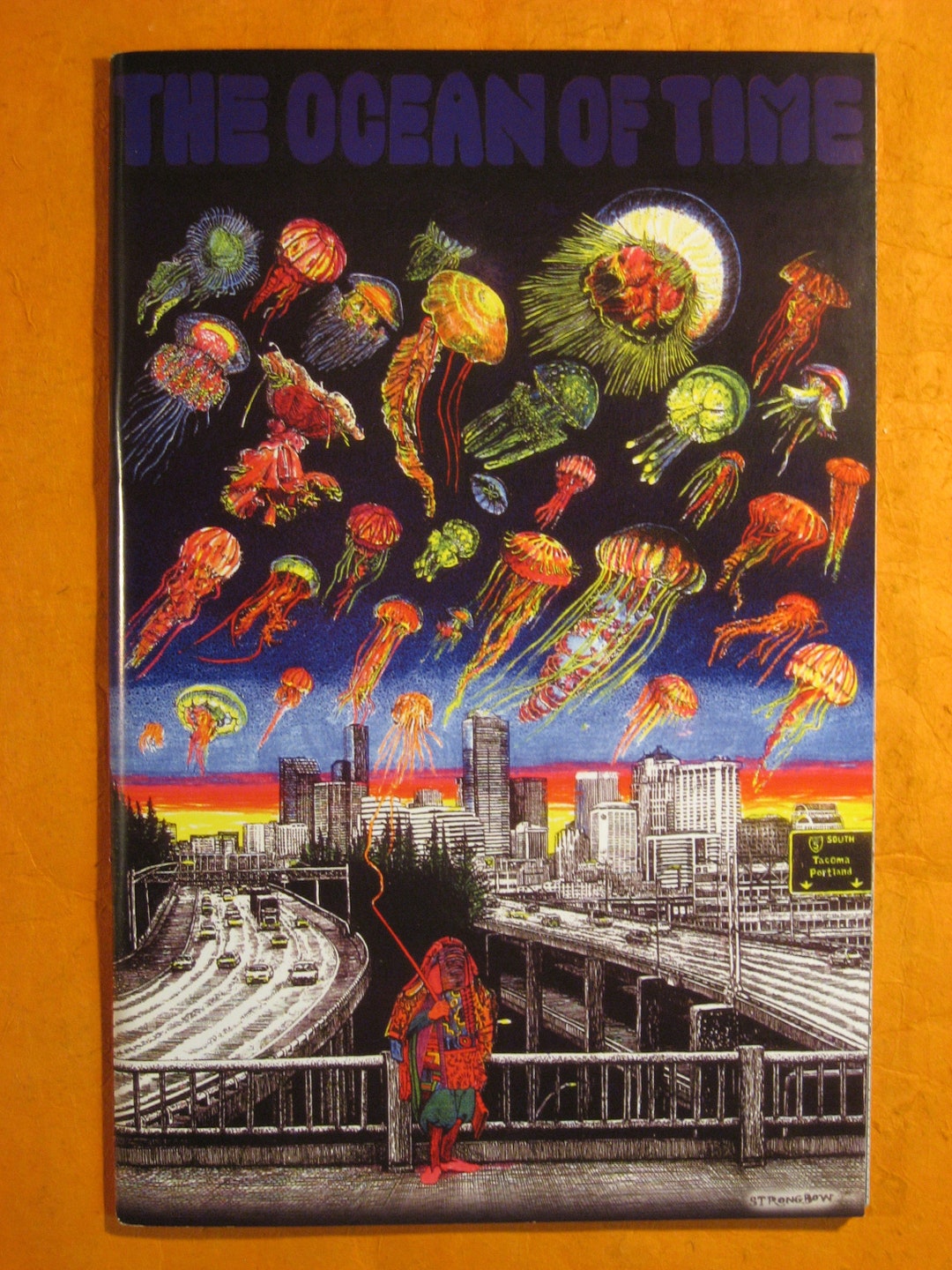 The Ocean of Time by Seattle Artist Jon Strongbow - Etsy