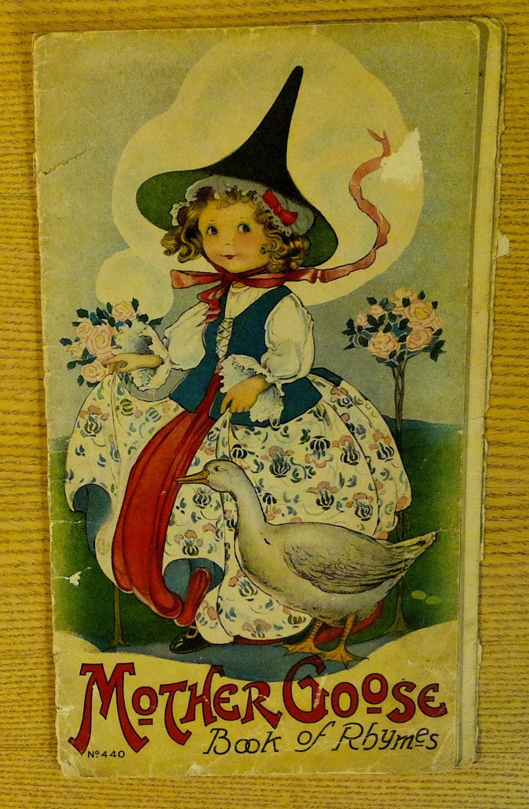 Mother Goose Book of Rhymes - Etsy