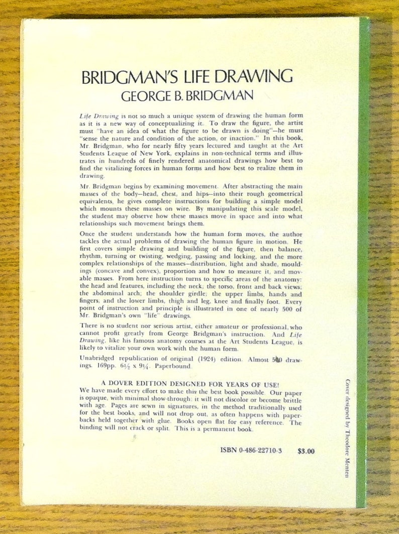Bridgman's Life Drawing by George B. Bridgman - Etsy