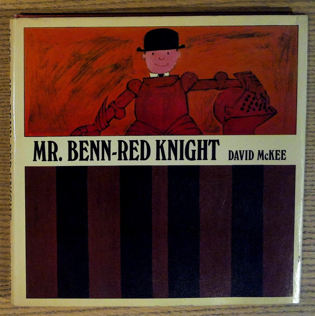Mr. Benn-red Knight by David Mckee - Etsy